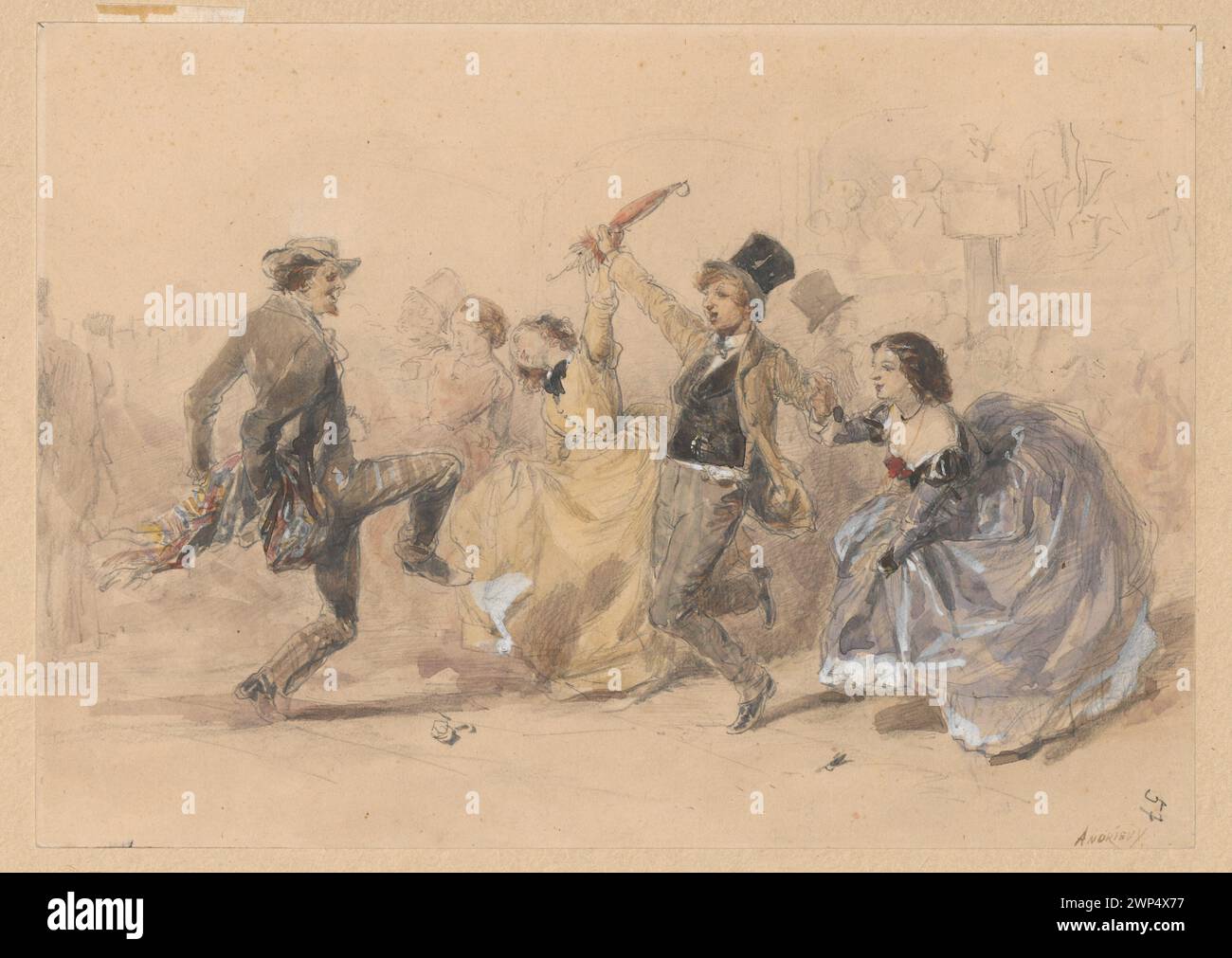 19th century parisian society hi-res stock photography and images - Alamy