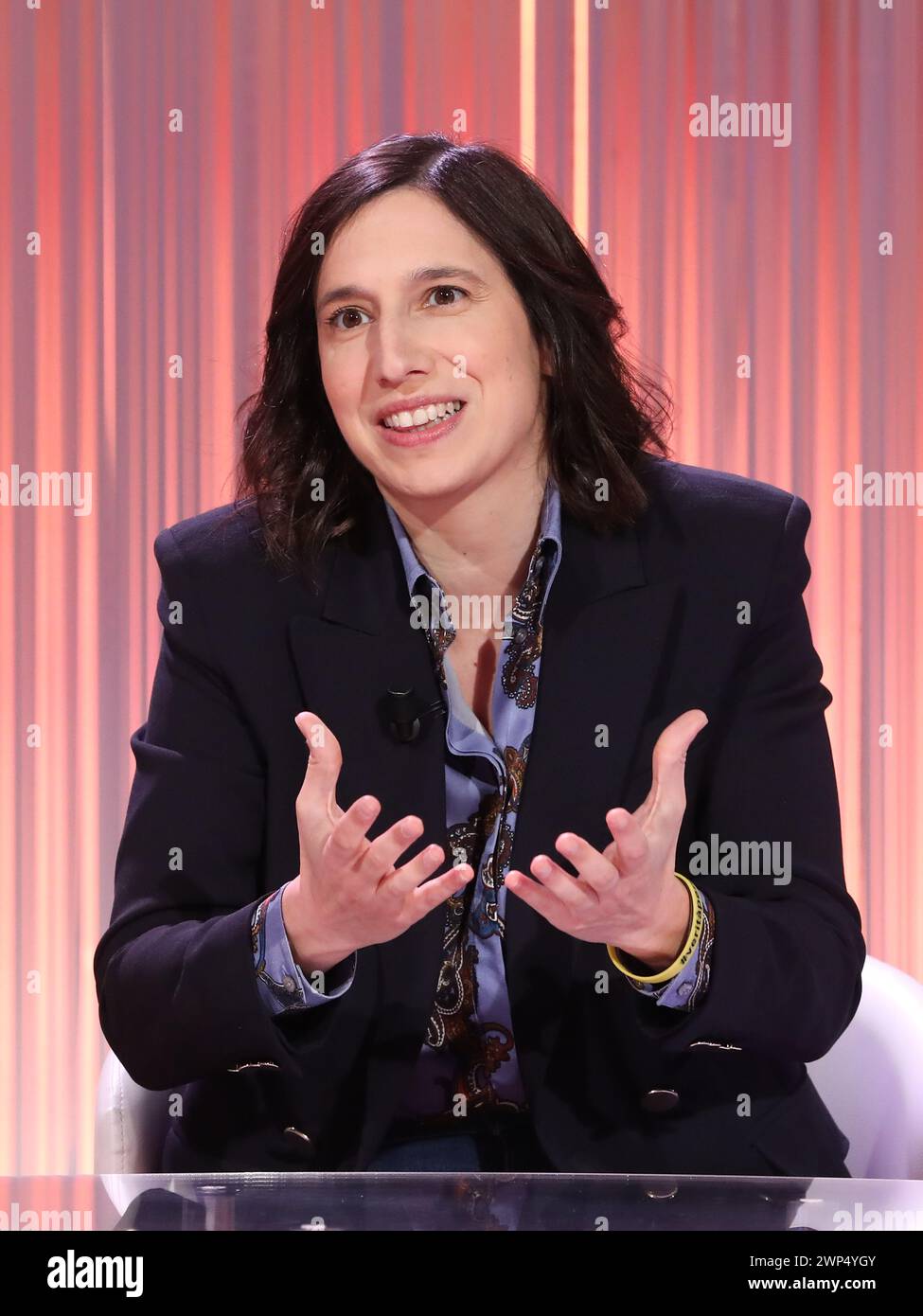 Rome, Italy. 05th Mar, 2024. Rome, Rai ex Teulada studios, TV broadcast ...