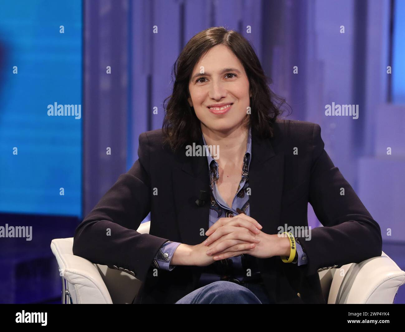 Rome, Italy. 05th Mar, 2024. Rome, Rai ex Teulada studios, TV broadcast ...