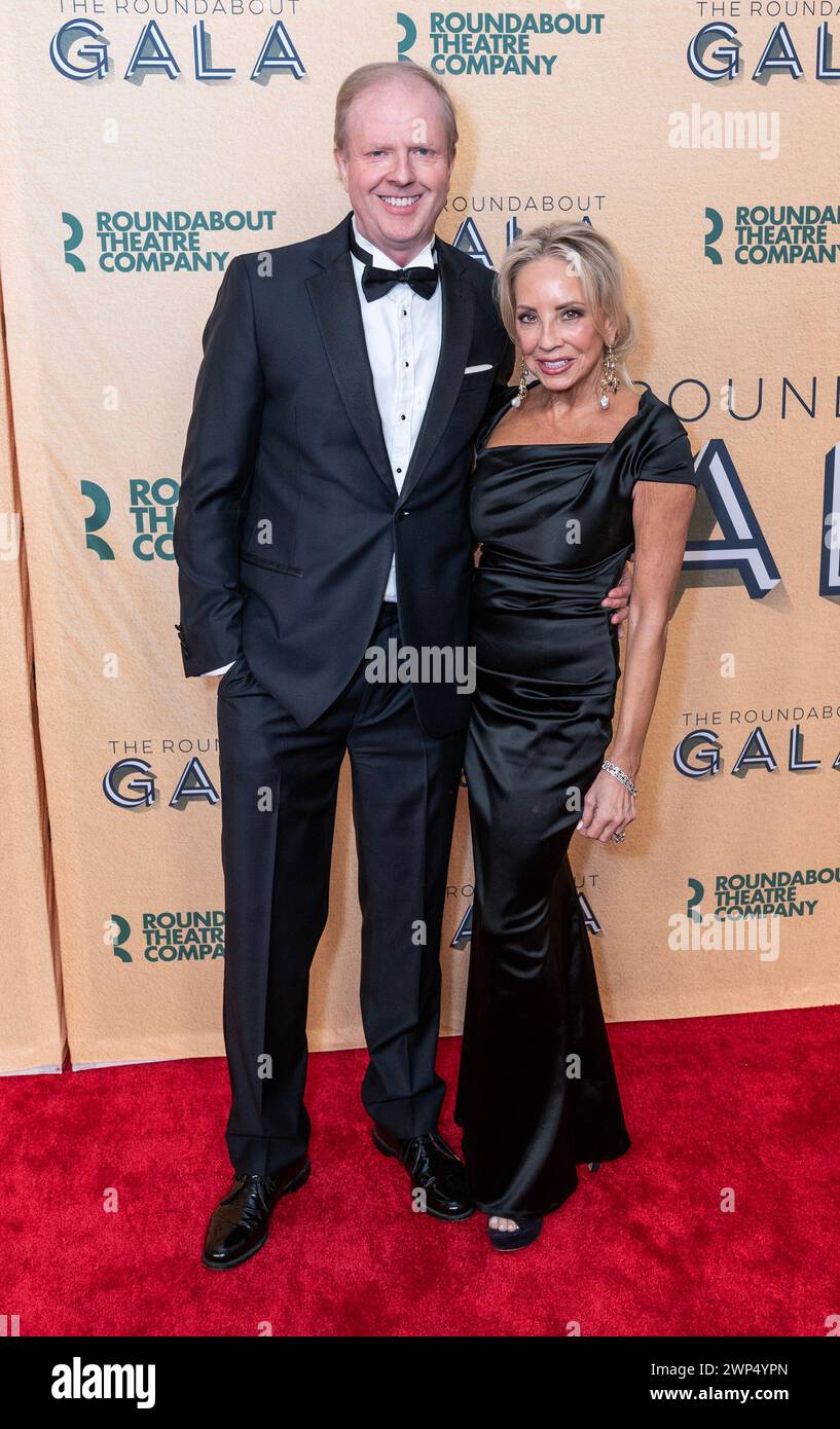 New York, USA. 04th Mar, 2024. Johannes Worsoe and Regis Lux Worsoe ...