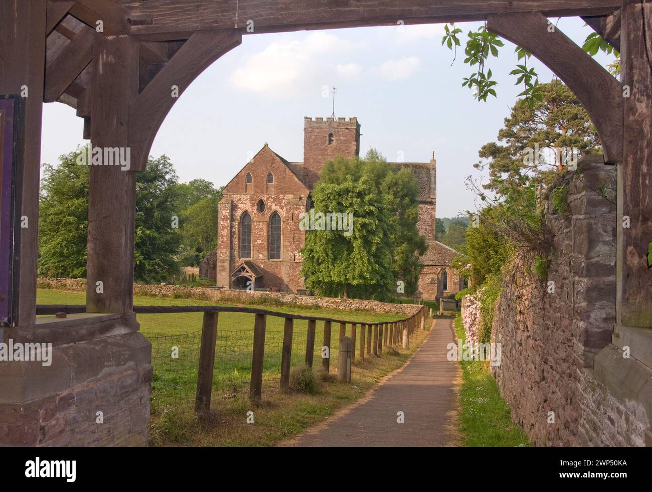 Dore Abbey at Abbey Dore, Herefordshire Stock Photo - Alamy