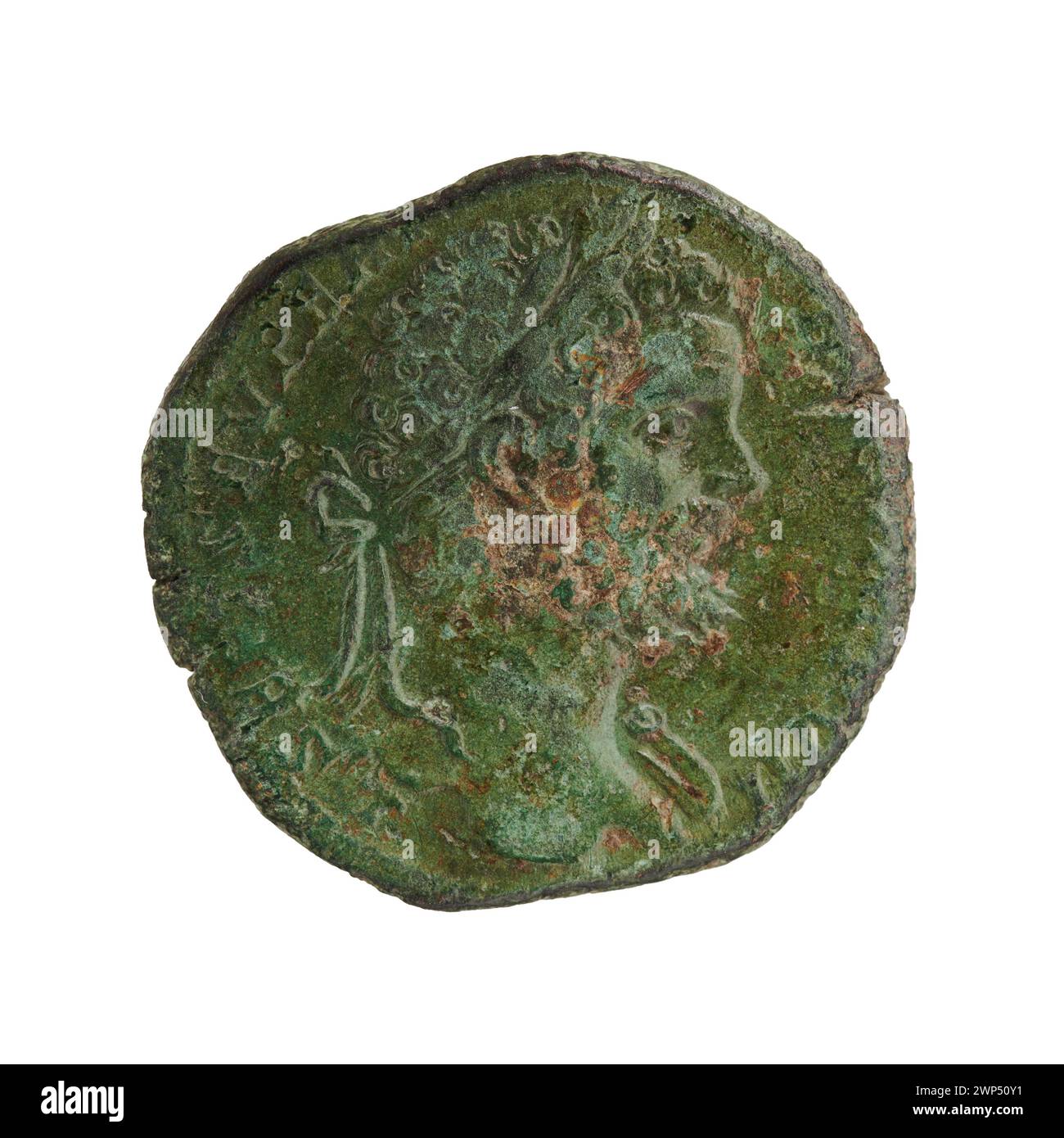 Late roman coin Cut Out Stock Images & Pictures - Alamy