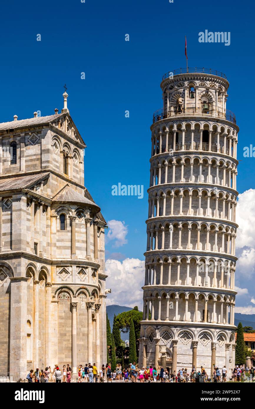 Pisa, Italy - July 30, 2023: Pisa Cathedral (Duomo di Pisa) with the ...