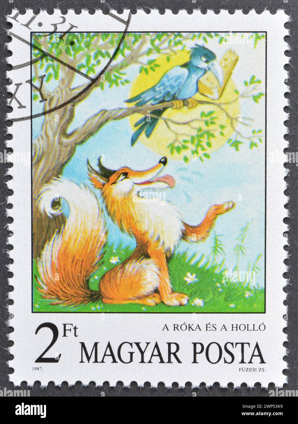 Aesop fables the fox and the crow hi-res stock photography and images ...