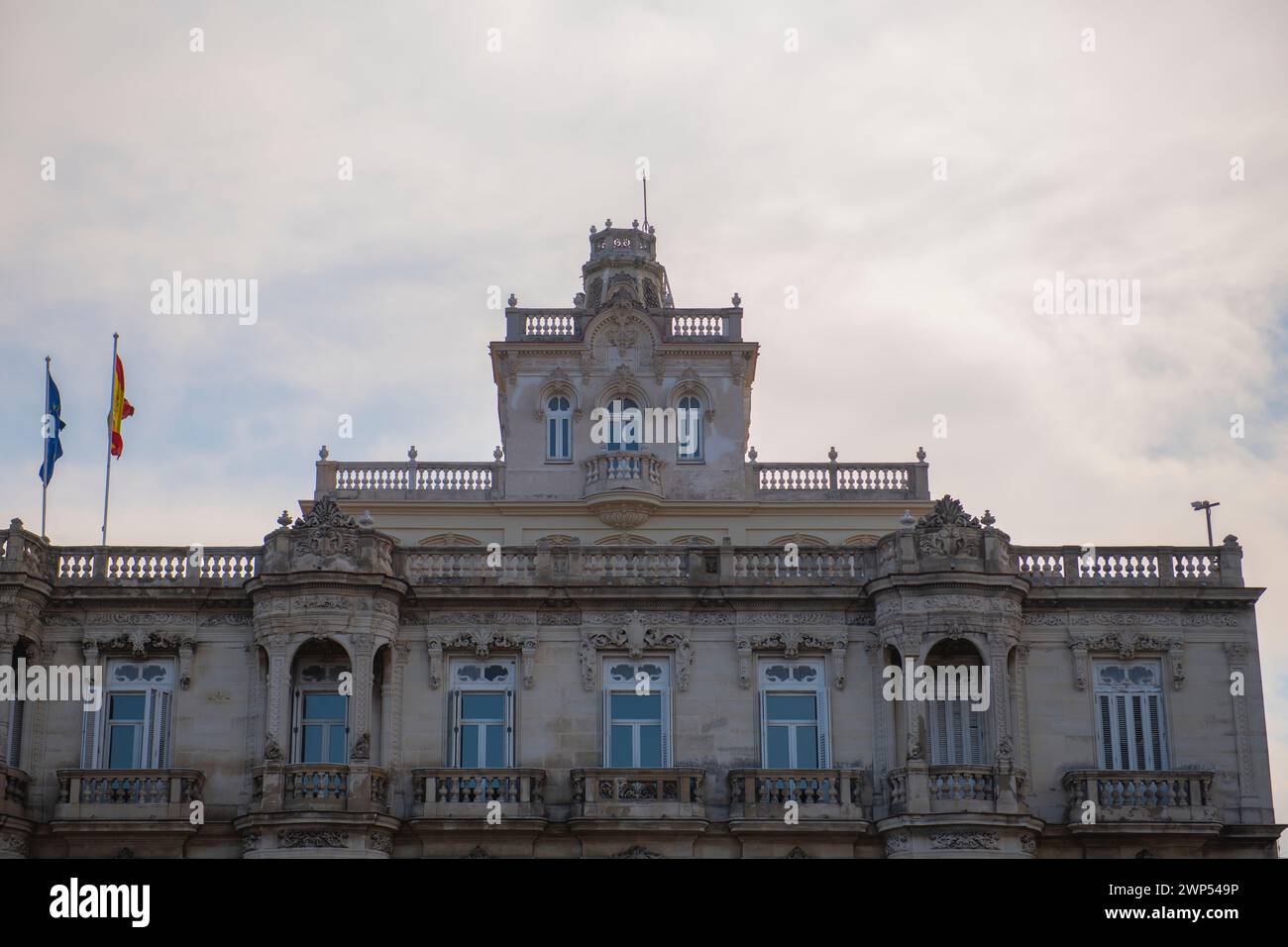 Spanish Embassy (Embajada de Espana en Cuba) on Calle Agramonte Street ...