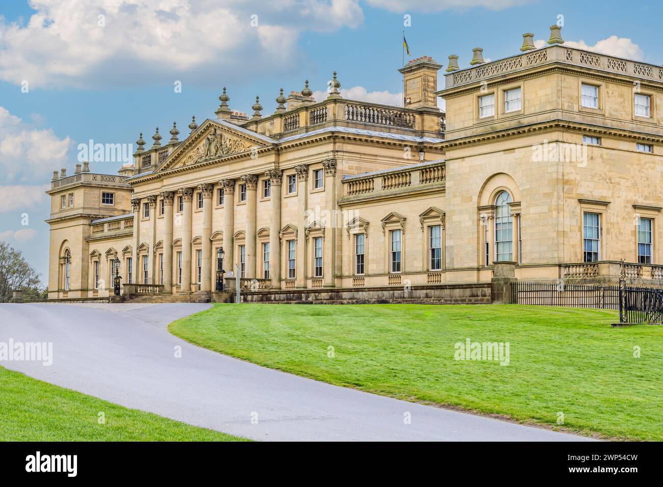 Harewood house view hi-res stock photography and images - Alamy