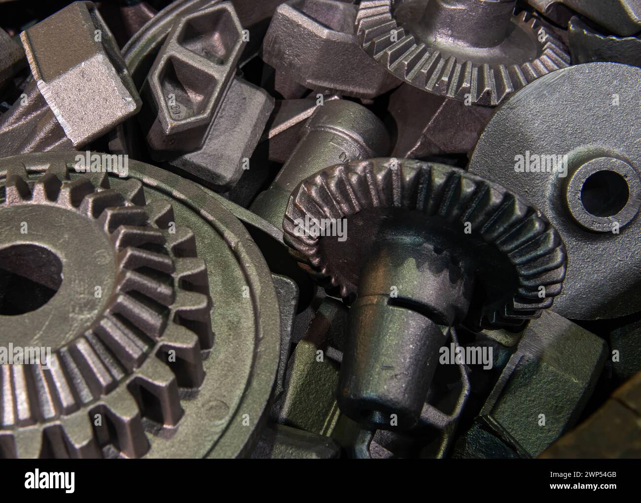 Gears and Fittings in storage Stock Photo - Alamy