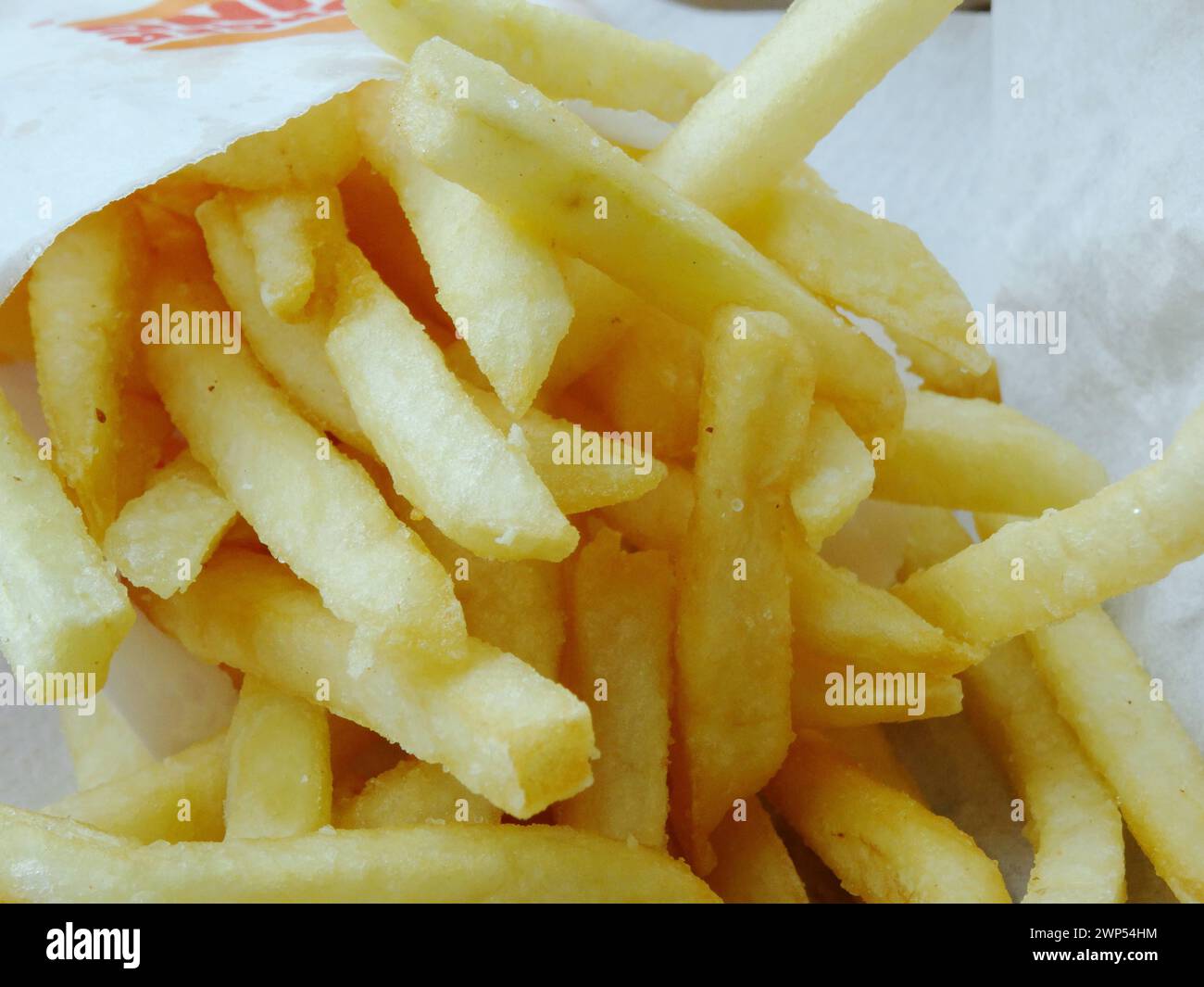 Anton Geisser 05.03.2024 Deutschland. Bild : Burger King Pommes frites ...