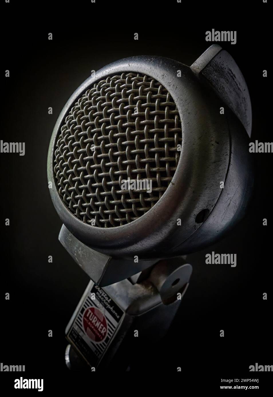 Antique Turner Model 22 Microphone Stock Photo - Alamy