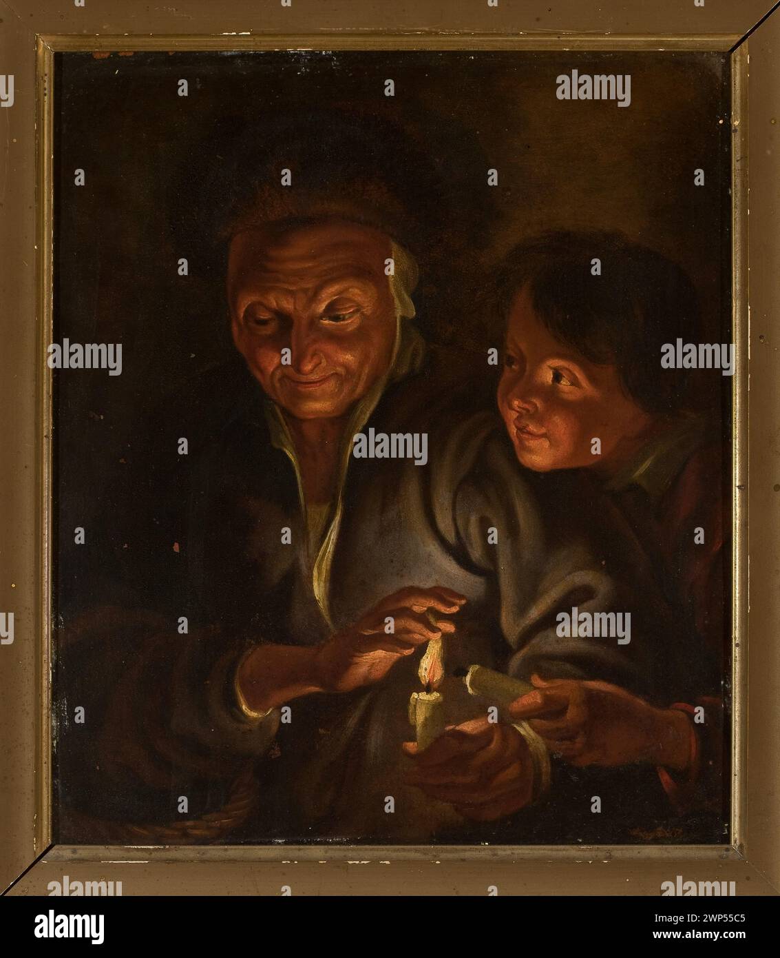 Old lady and want to do so; Rubens, Peter Paul (1577-1640); 19th ...
