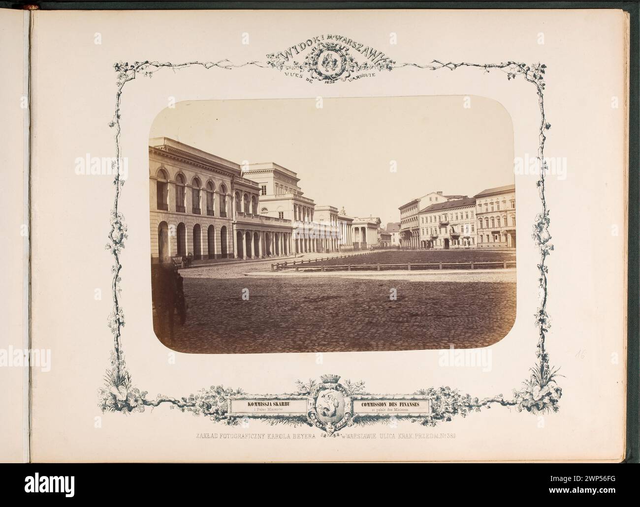 Palac ministerstwa skarbu warszawa plac bankowy hi-res stock ...