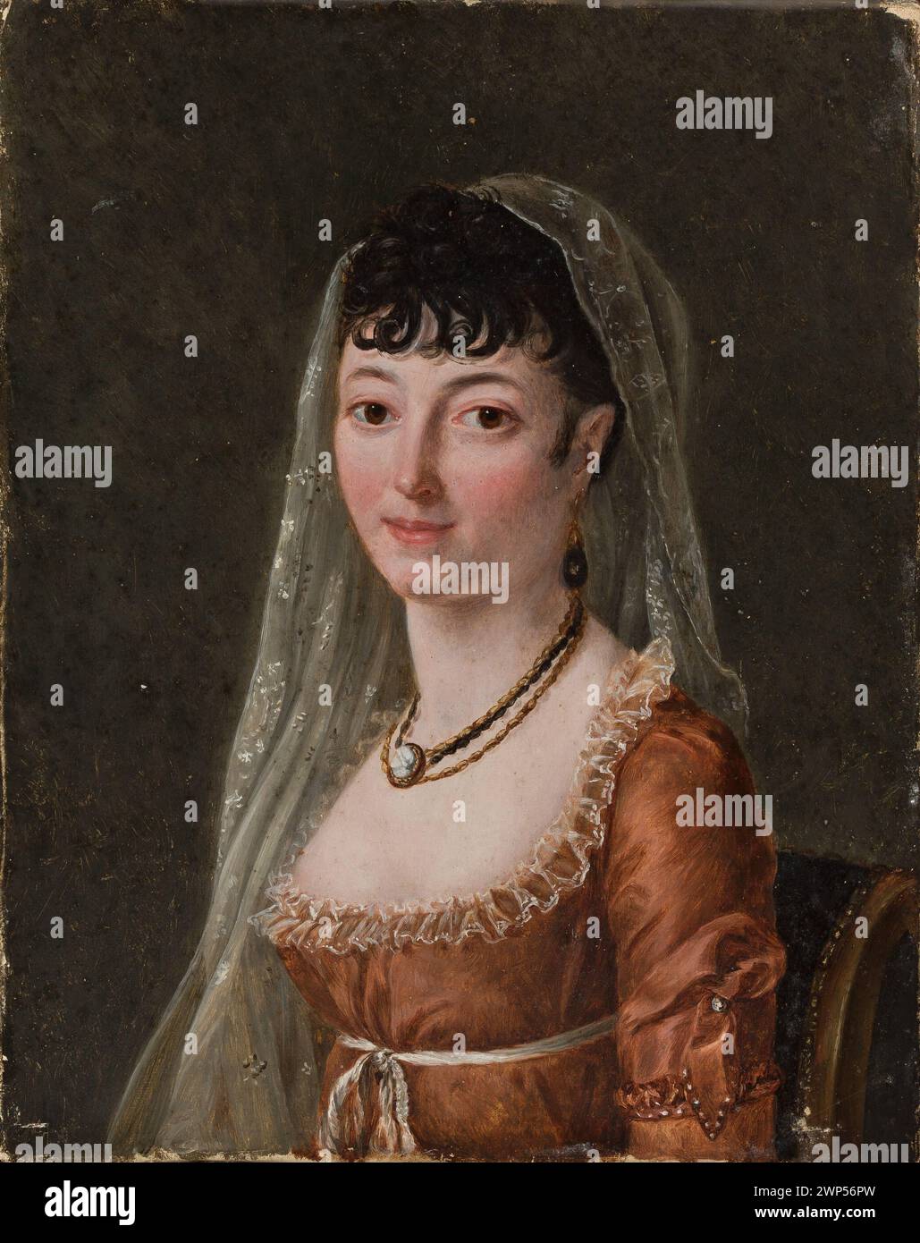 Portrait of the lady; French painter (Fl. XVII/18th century); beginning ...