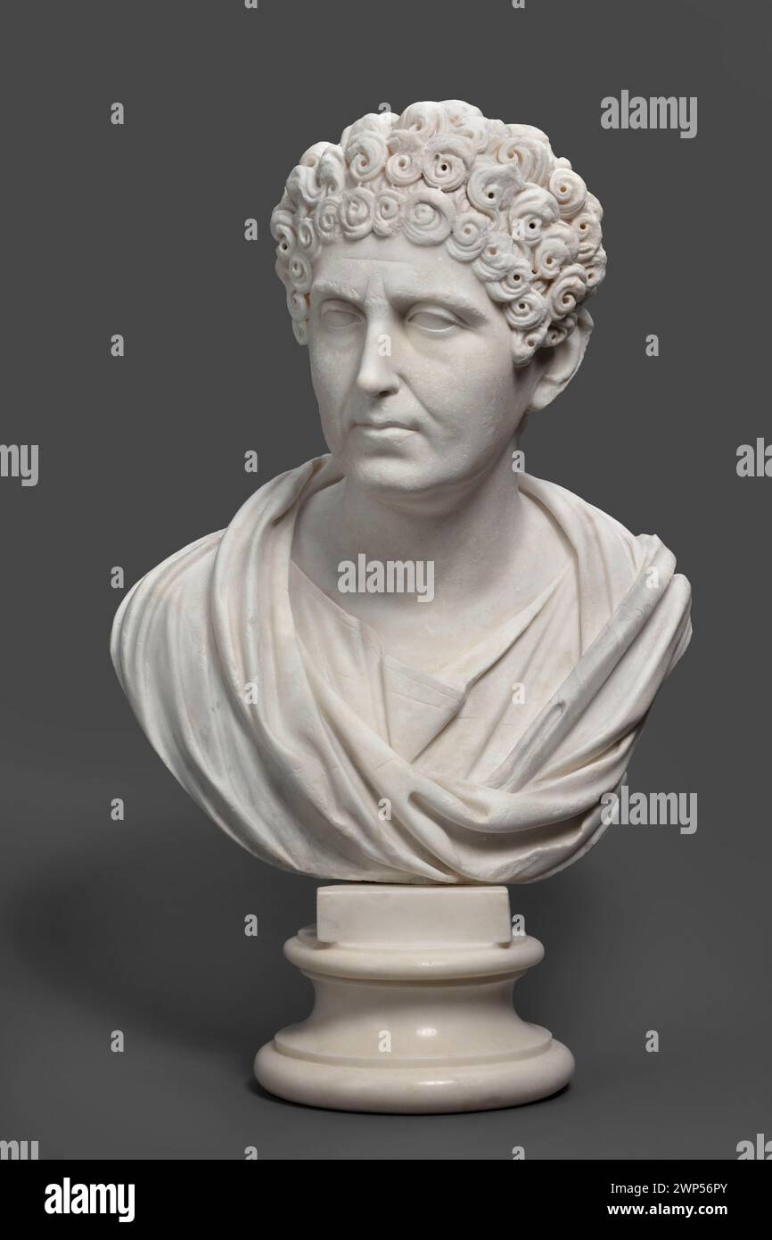 Roman portrait bust; Unknown Roman workshop; 2. PO. 1st century (51-00 ...