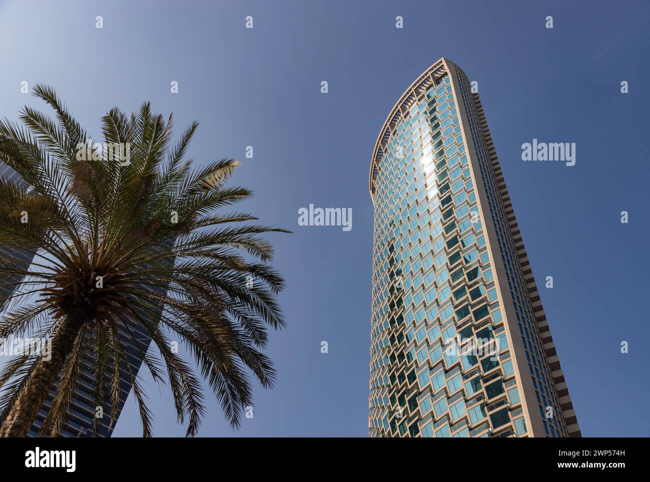 A picture of the Burj Vista Tower 1 apartment building in Downtown ...