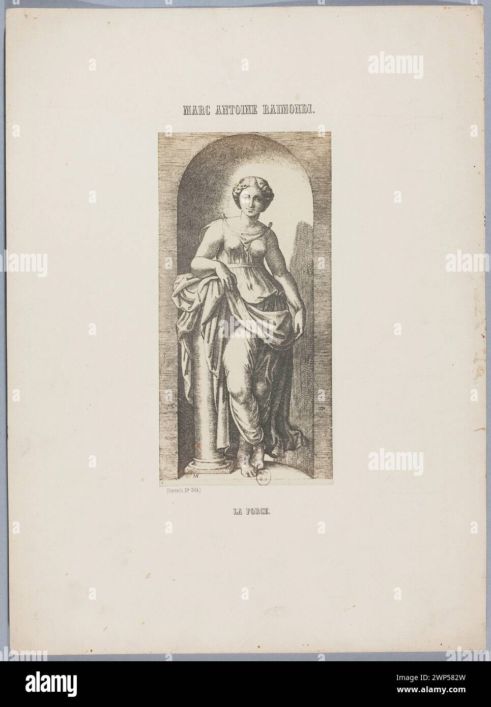 Figure photography:Rafael (1483-1520) - reproduction, Raimondi ...