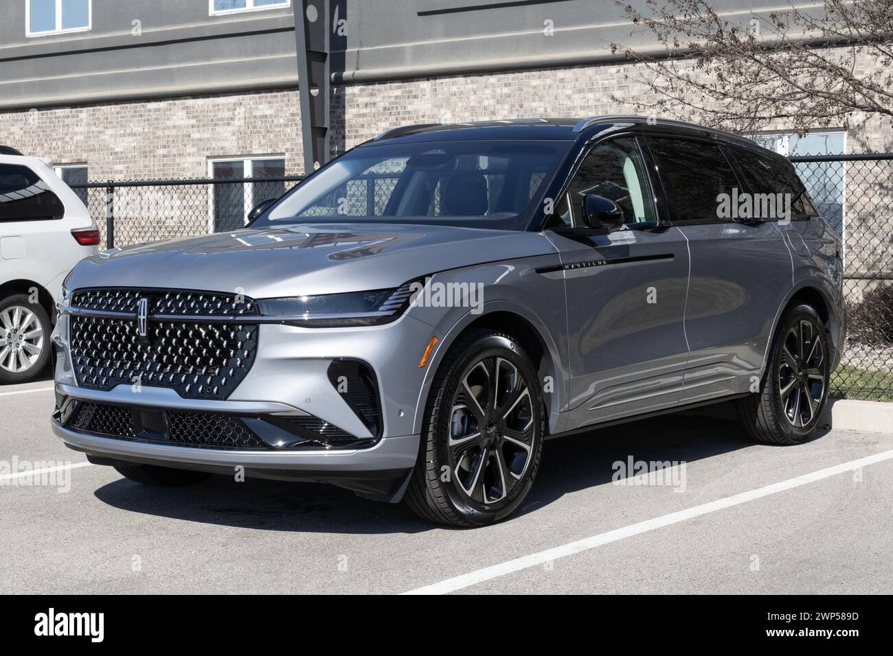Fishers - February 3, 2024: Lincoln Nautilus display at a dealership ...
