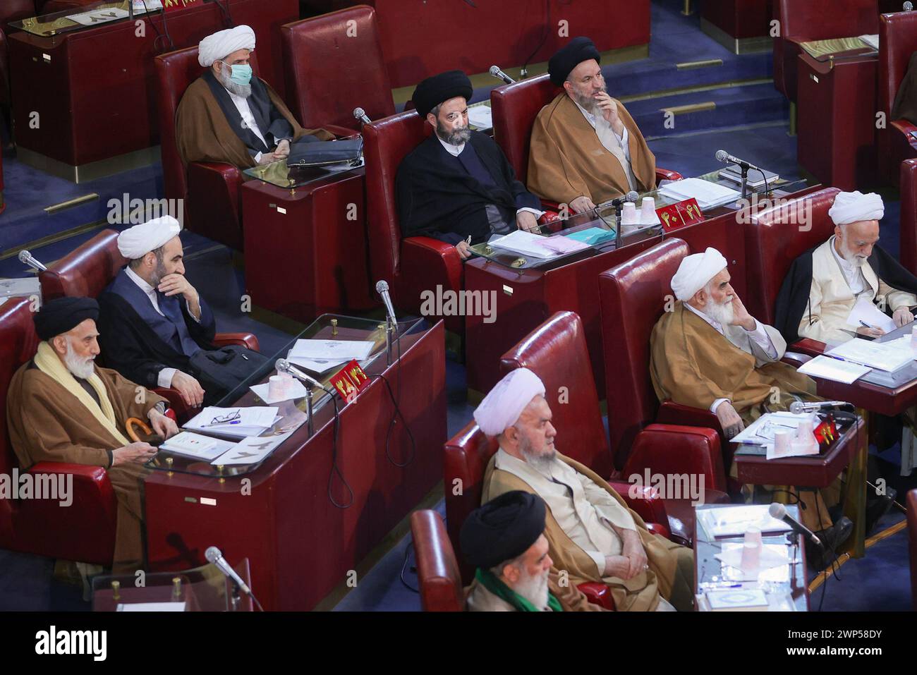 March 5, 2024, Tehran, Iran: Iranian clerics attend Iran's Assembly of ...