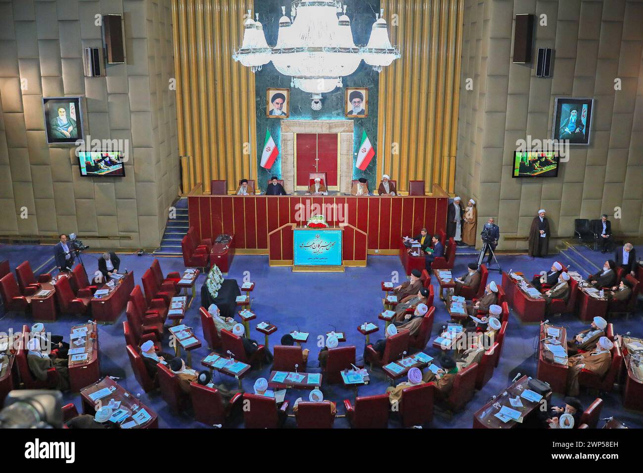 March 5, 2024, Tehran, Iran: Iranian clerics attend Iran's Assembly of ...