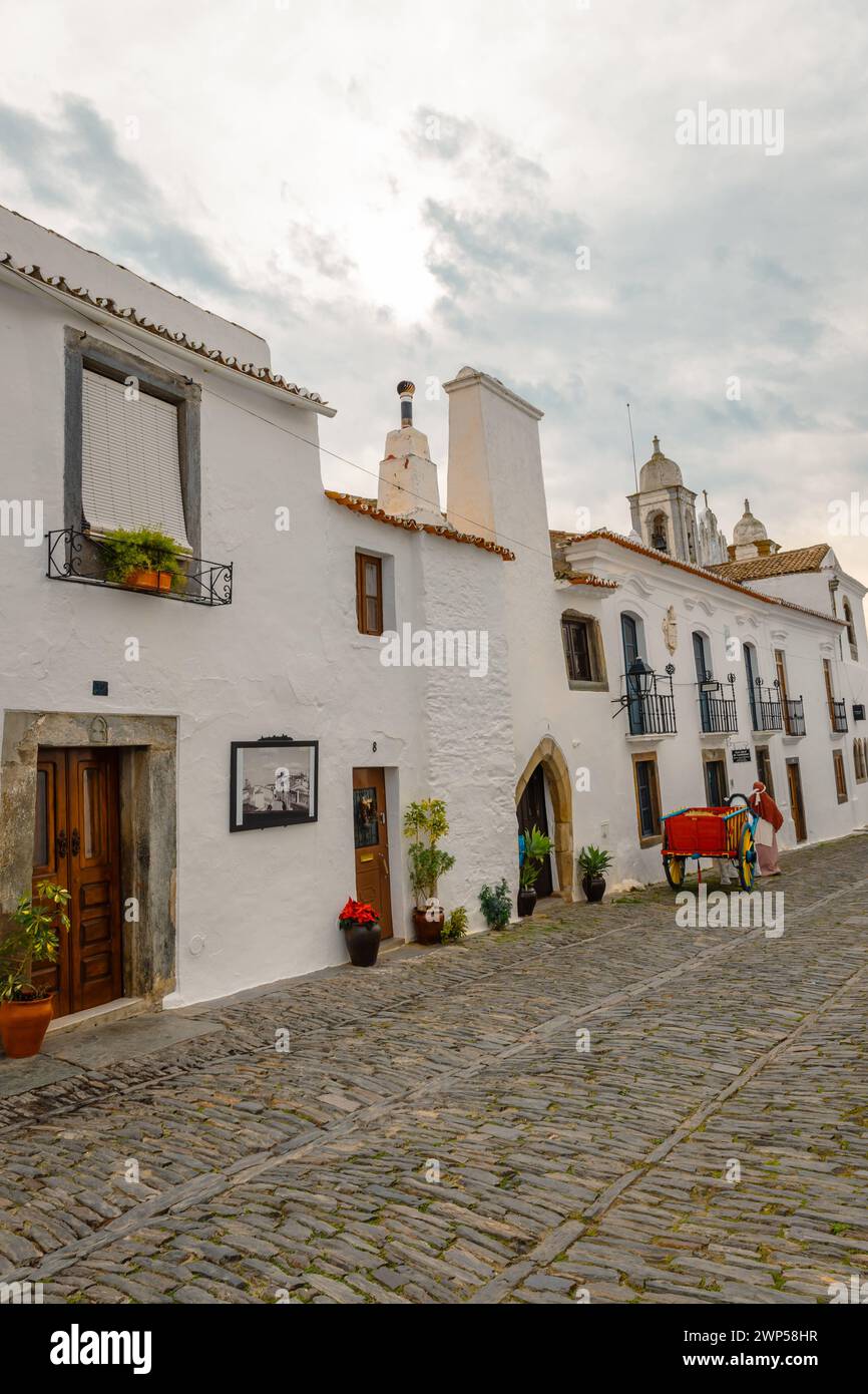 culture travel Portugal historic small towns in the Alentejo view of ...