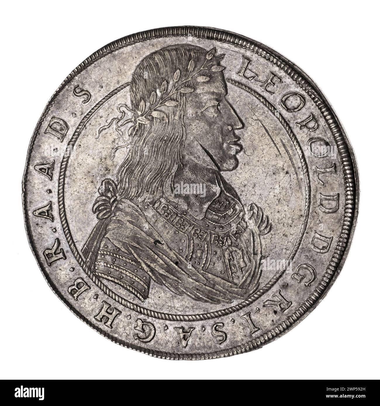 thaler; Leopold and Habsburg (German-Roman emperor; 1657-1705); 1662 ...