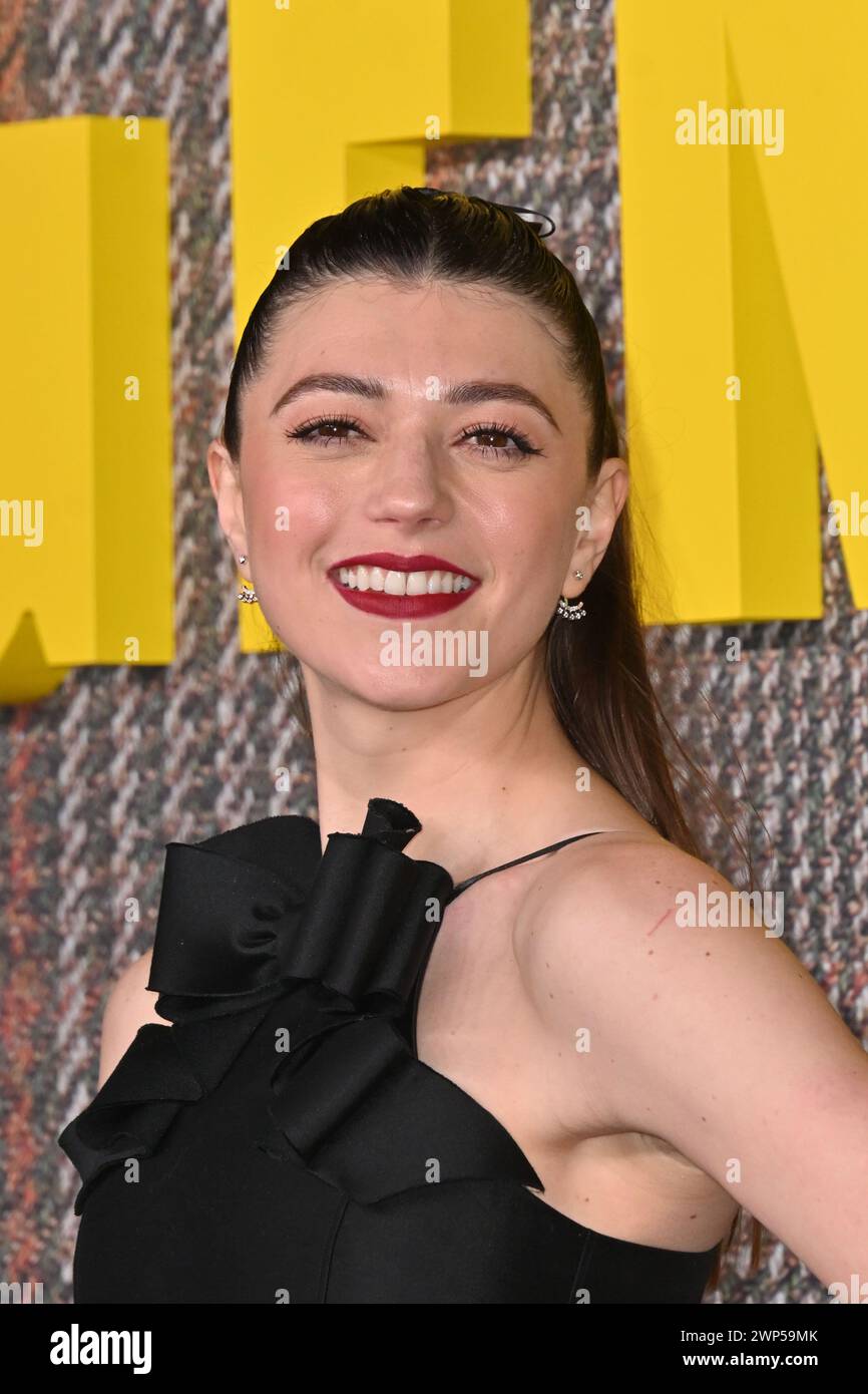 London, UK. 5th Mar, 2024. Jasmine Blackborow at The Gentlemen UK ...