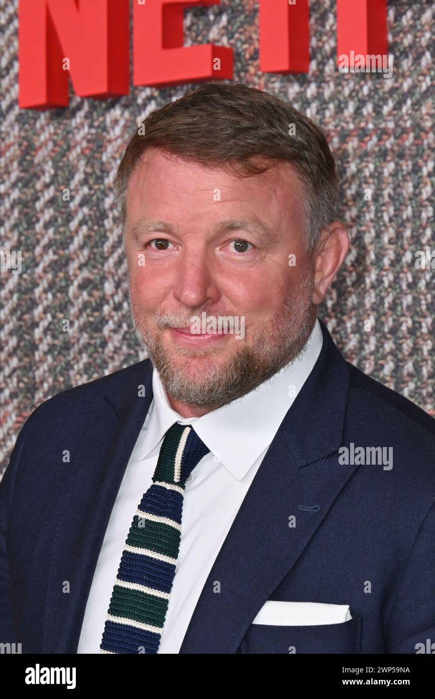 London, UK. 5th Mar, 2024. Guy Ritchie at The Gentlemen UK Series ...