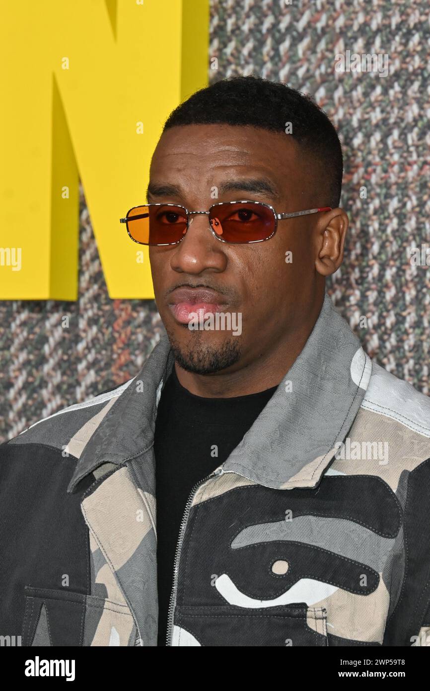 London, UK. 5th Mar, 2024. Bugzy Malone at The Gentlemen UK Series ...