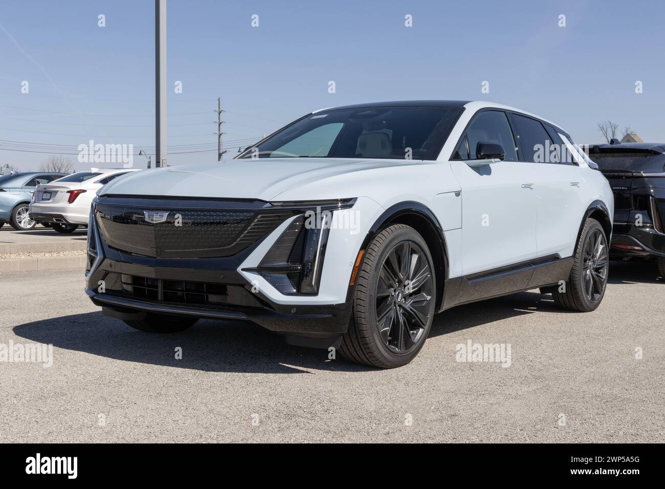 Fishers - February 3, 2024: Cadillac LYRIQ Sport EV Electric Vehicle ...
