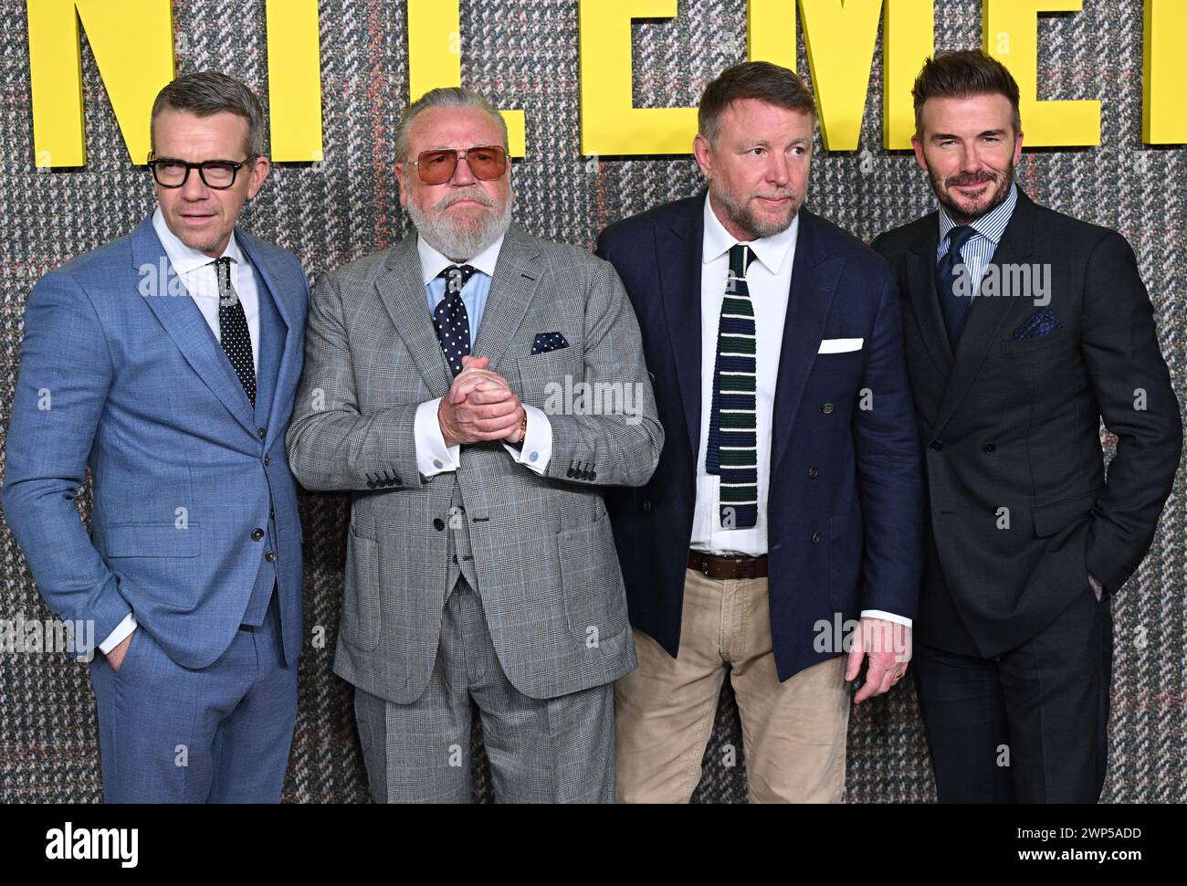 London, UK. March 5th, 2024. Max Beesley, Ray Winstone, Guy Ritchie and ...
