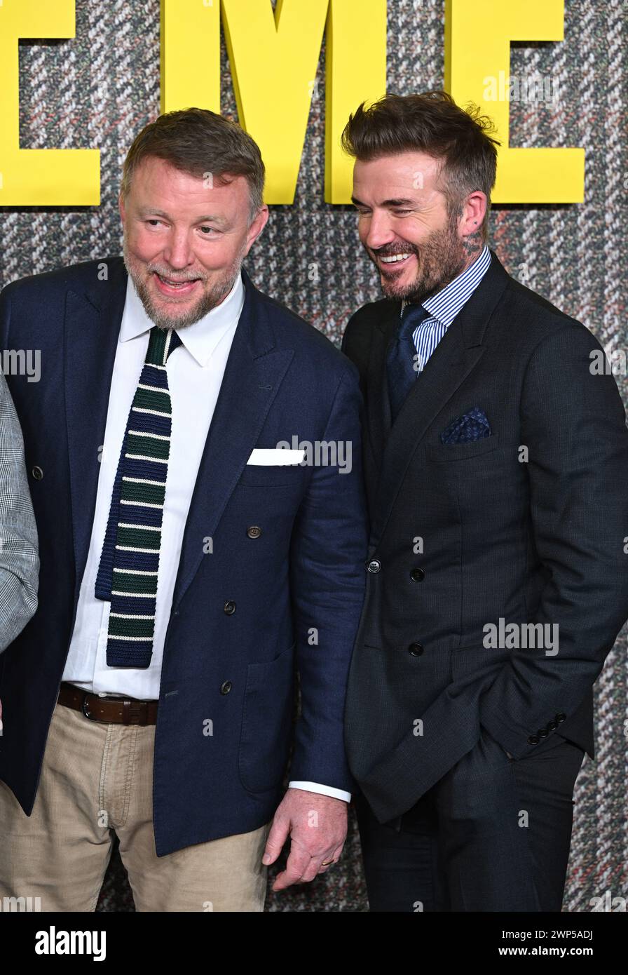 Guy ritchie and david beckham hi-res stock photography and images - Alamy
