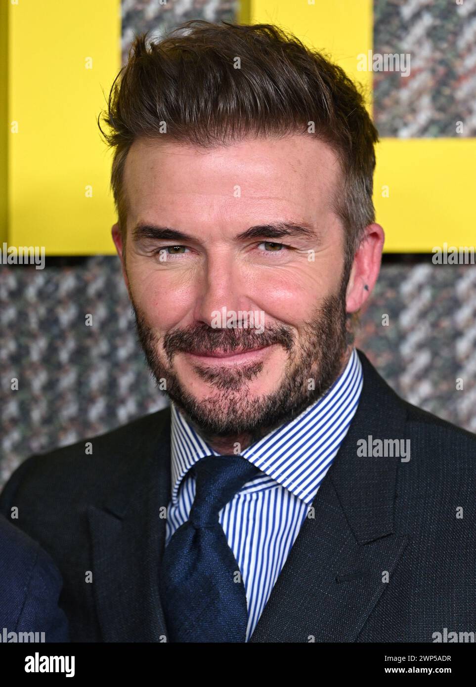 London, UK. March 5th, 2024. David Beckham arriving at The Gentlemen UK ...