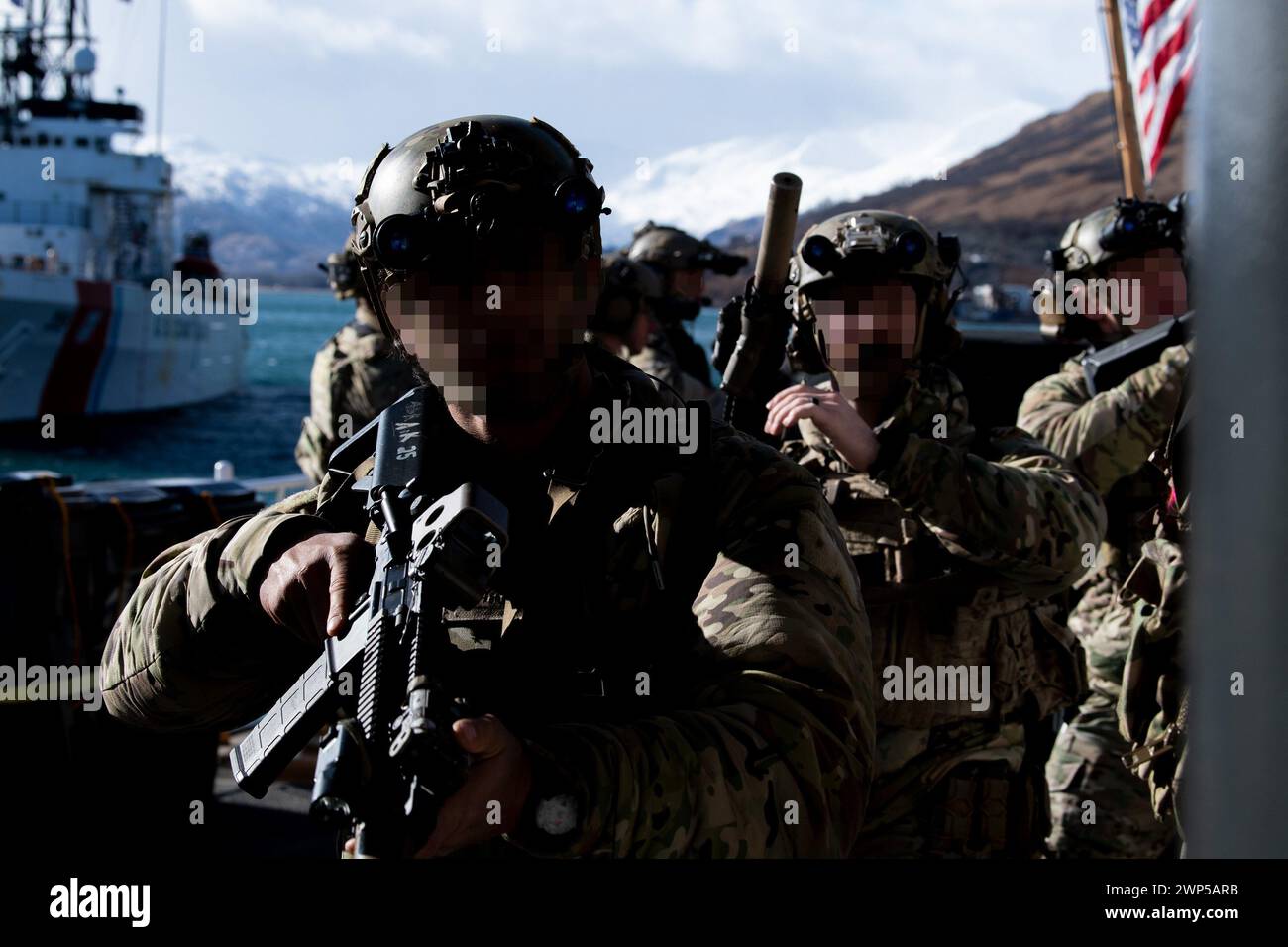U.S. East Coast-based Naval Special Warfare Operators (SEALs), U.S ...