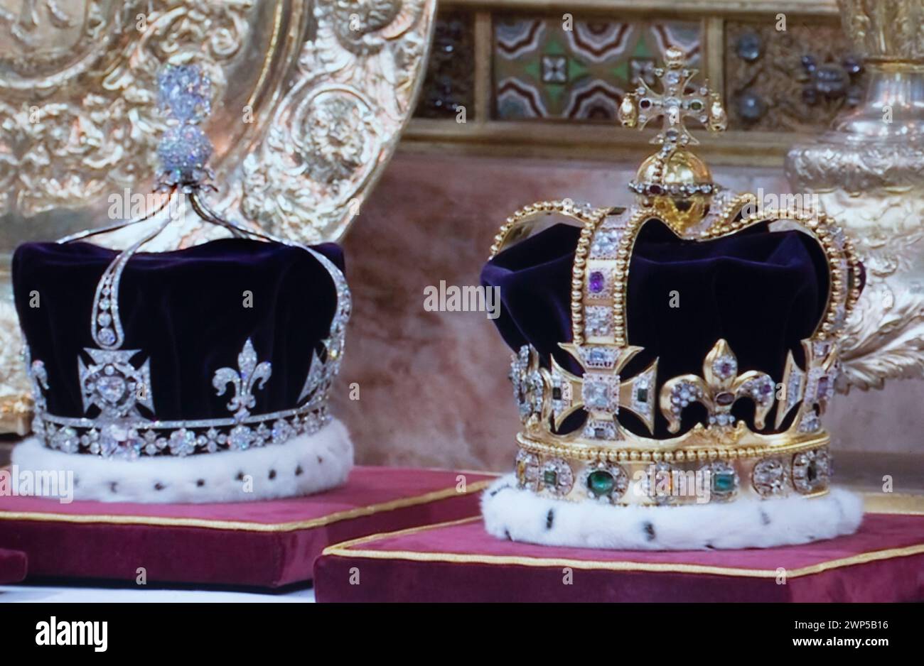 King And Queen Crowns Together