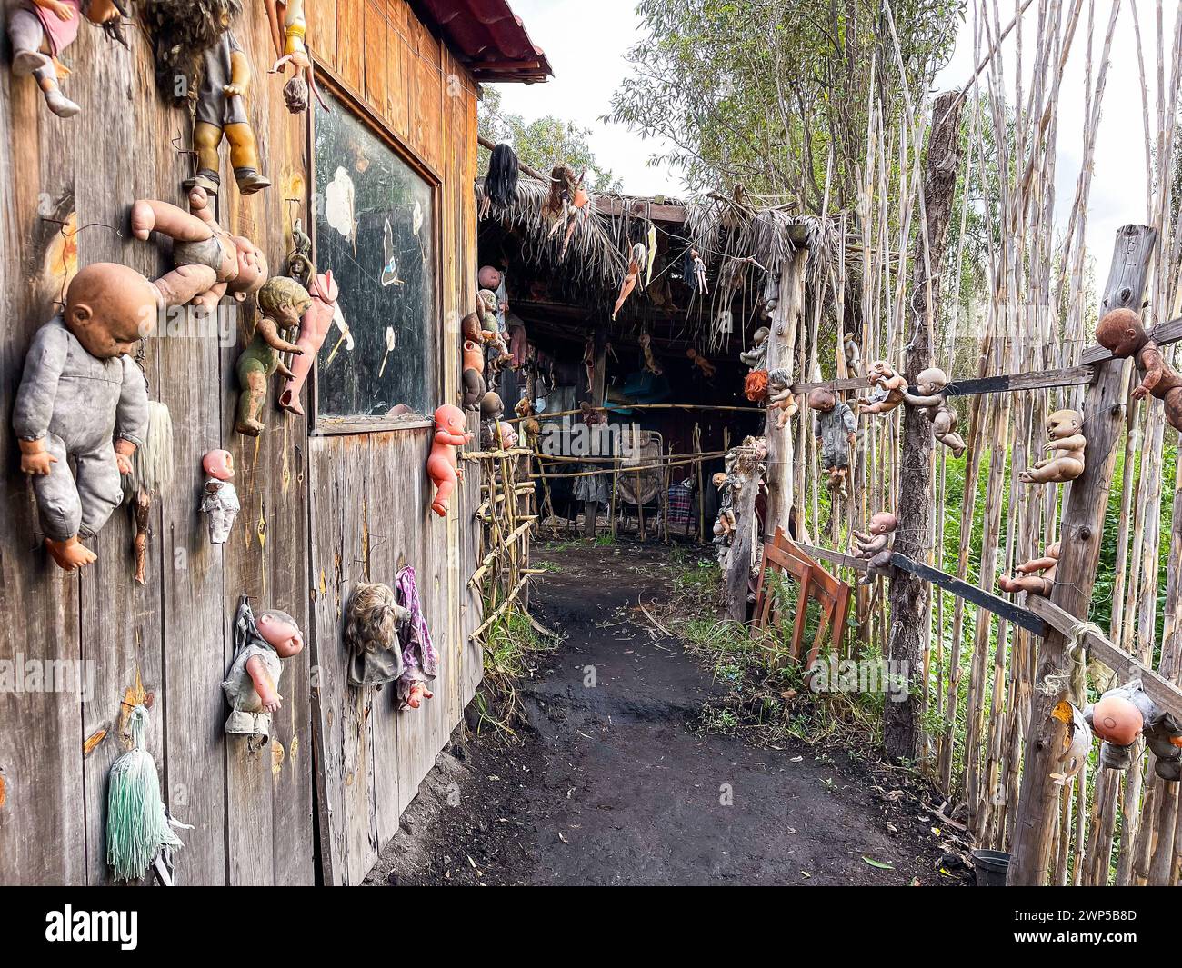 Mexico City, Mexico - October 14, 2023. Real Island of the Dolls in ...