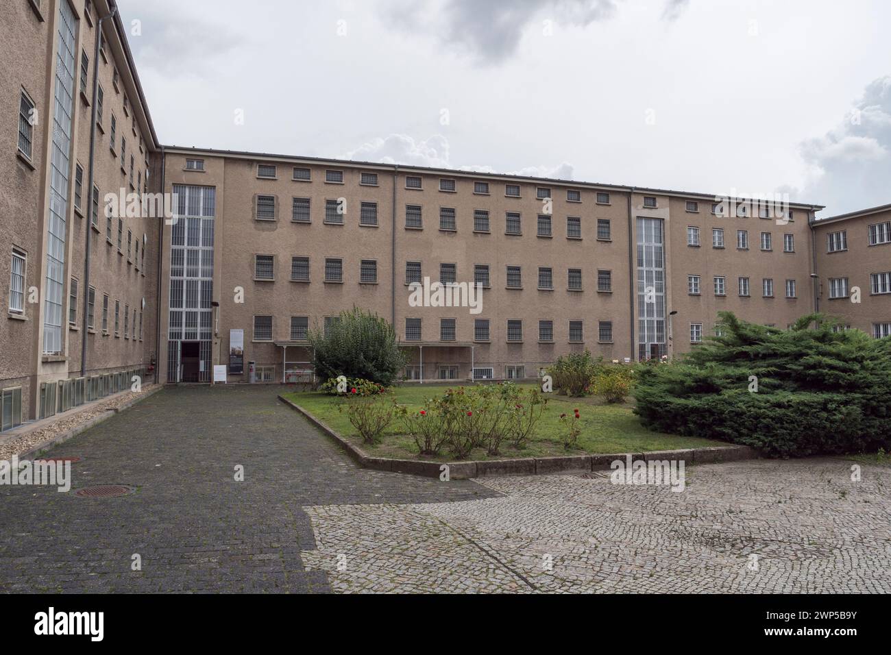 Exterior view of the Cell wing/New Building in the former Cold War ...