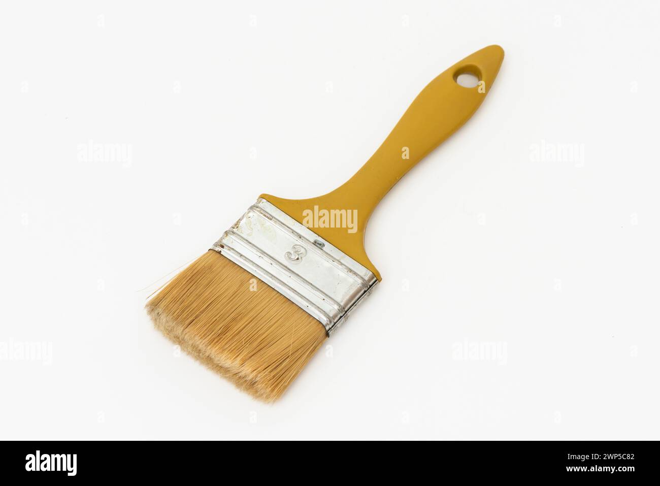 Old brush isolated on white background Stock Photo - Alamy