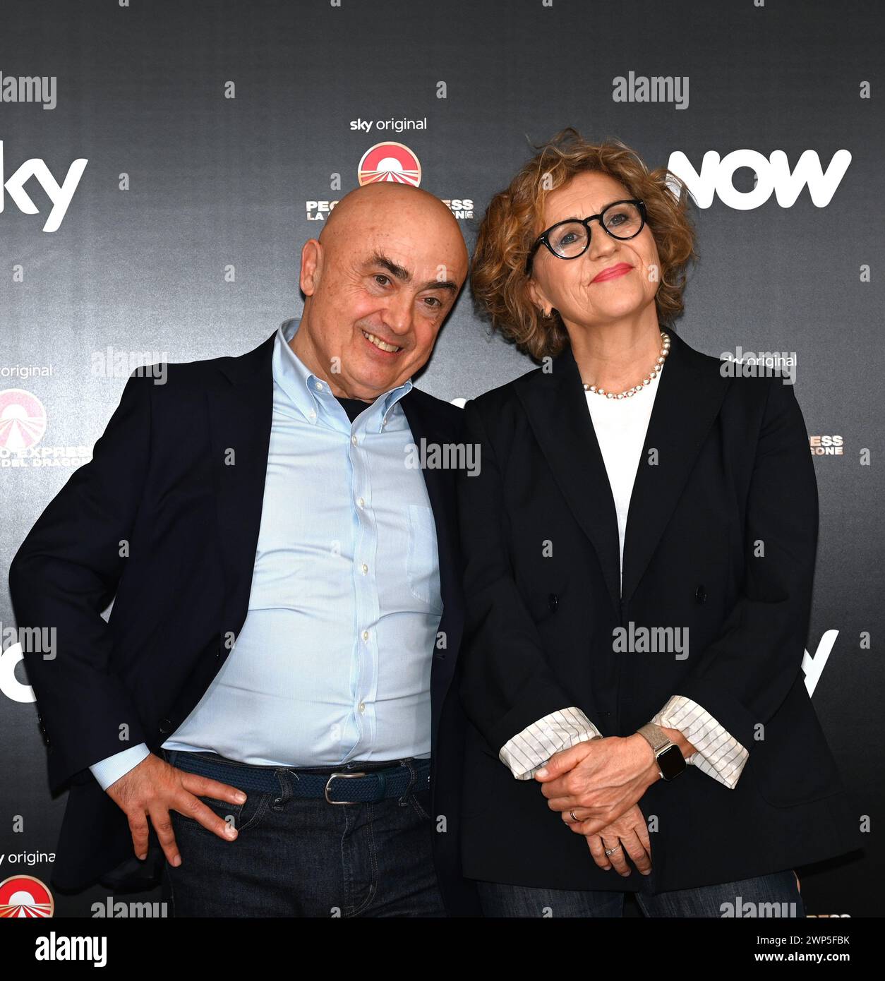 Milan, Italy BEIJING EXPRESS 2024 edition photocall Host Costantino ...