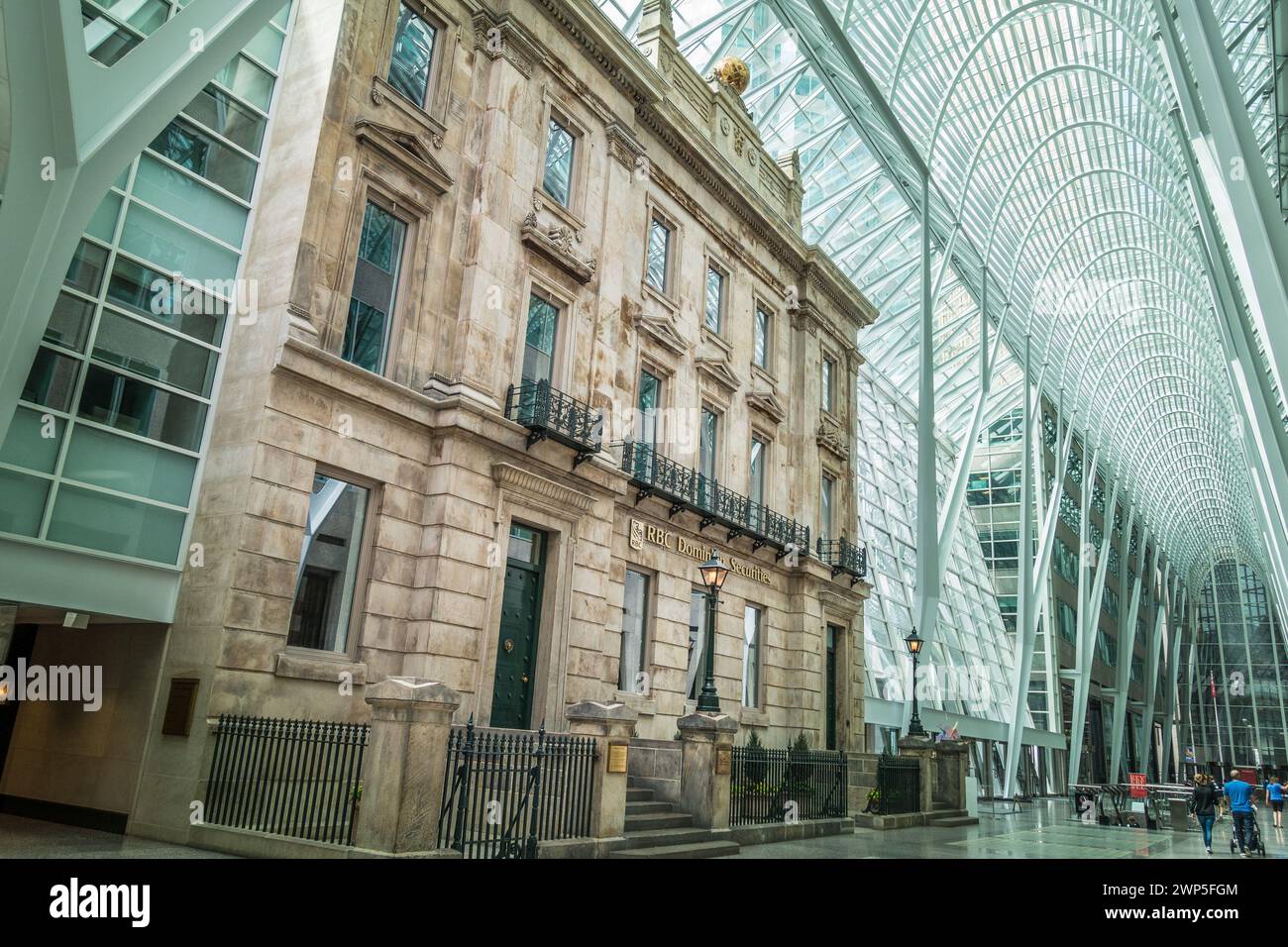 A historic building was saved and incorporated into the build of the ...