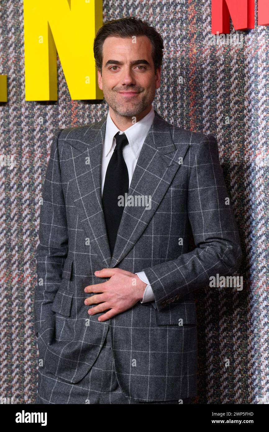 London, UK. 5 March 2024. Daniel Ings attending the premiere of Netflix ...