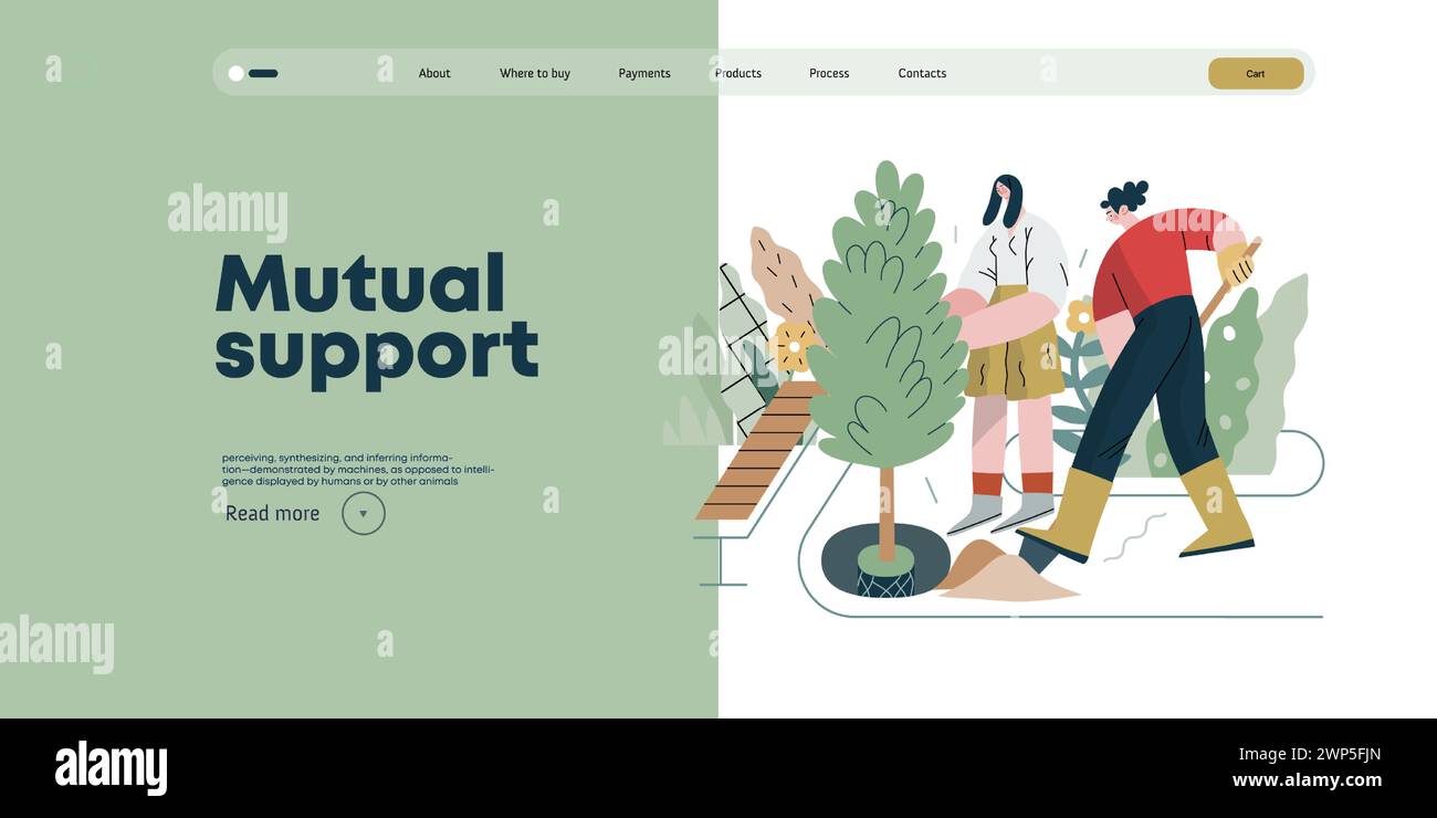 Solidarity compassion metaphor Stock Vector Images - Alamy