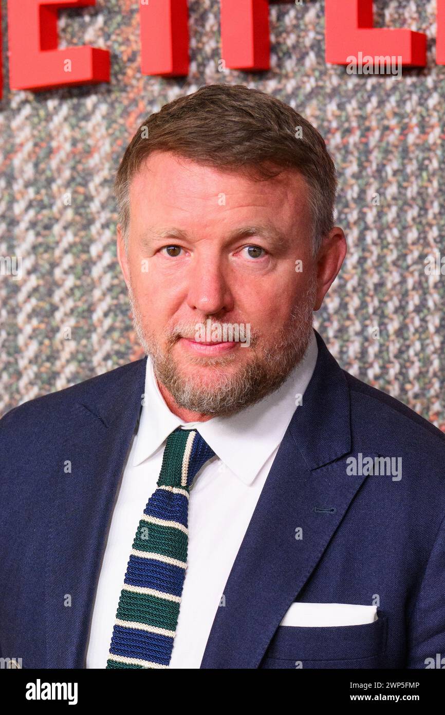 London, UK. 5 March 2024. Guy Ritchie attending the premiere of Netflix ...
