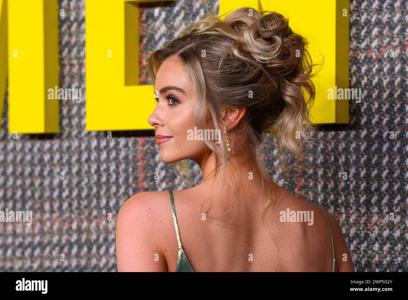 London, UK. 5 March 2024. Leah McNamara attending the premiere of ...