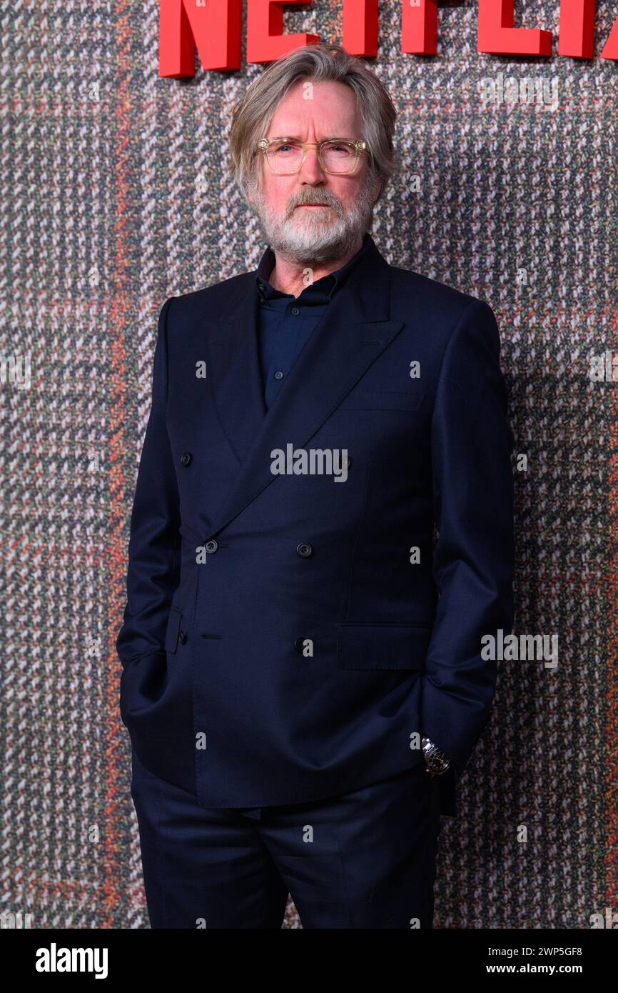 London, UK. 5 March 2024. Pearce Quigley attending the premiere of ...