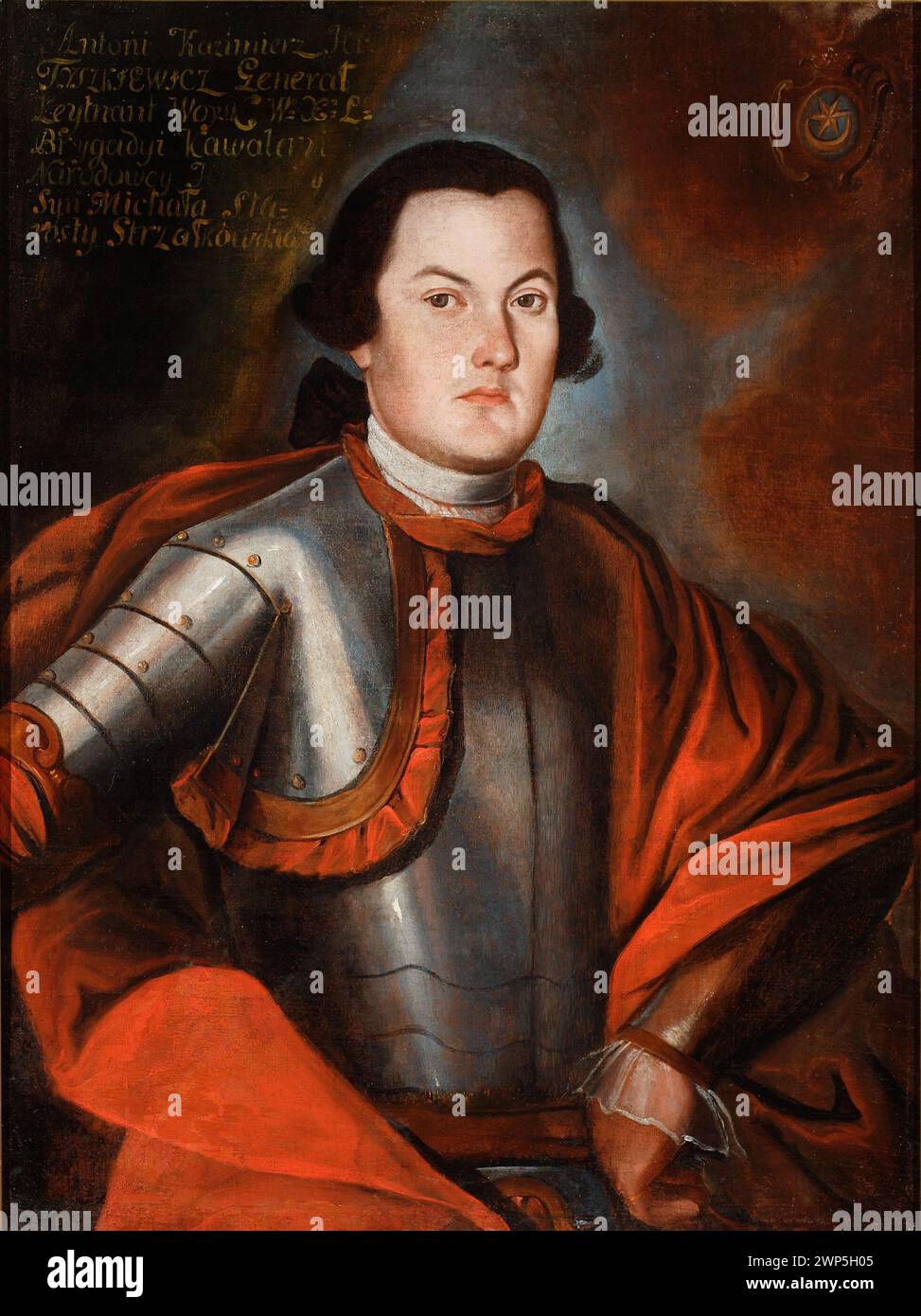 Portrait of Antoni Kazimierz Tyszkiewicz (1723-1778), Lithuanian ...