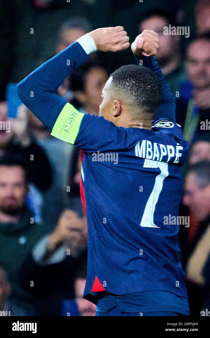 Donostia / San Sebastian. Spain. 20240305, Kylian Mbappe (forward ...