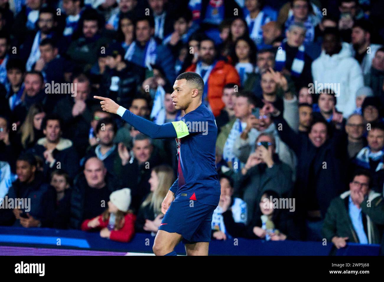 Donostia / San Sebastian. Spain. 20240305, Kylian Mbappe (forward ...