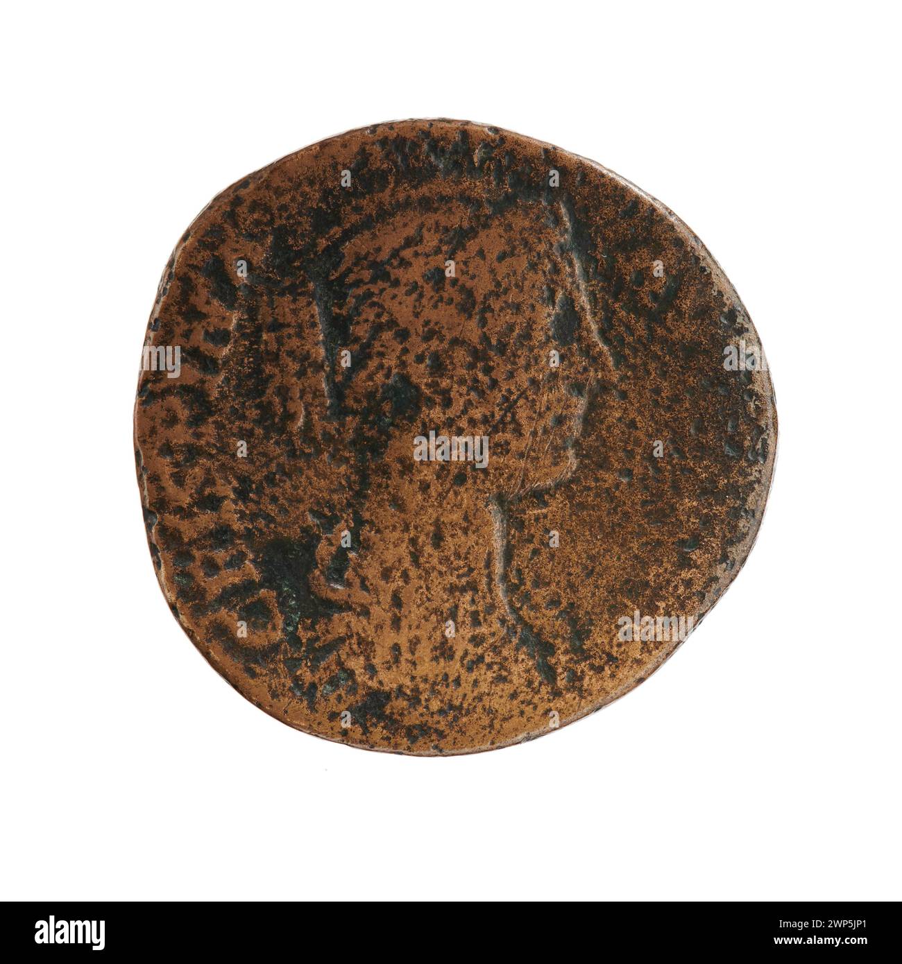 Sesterce coin dated 178-183 CE, featuring Roman silver and bronze ...