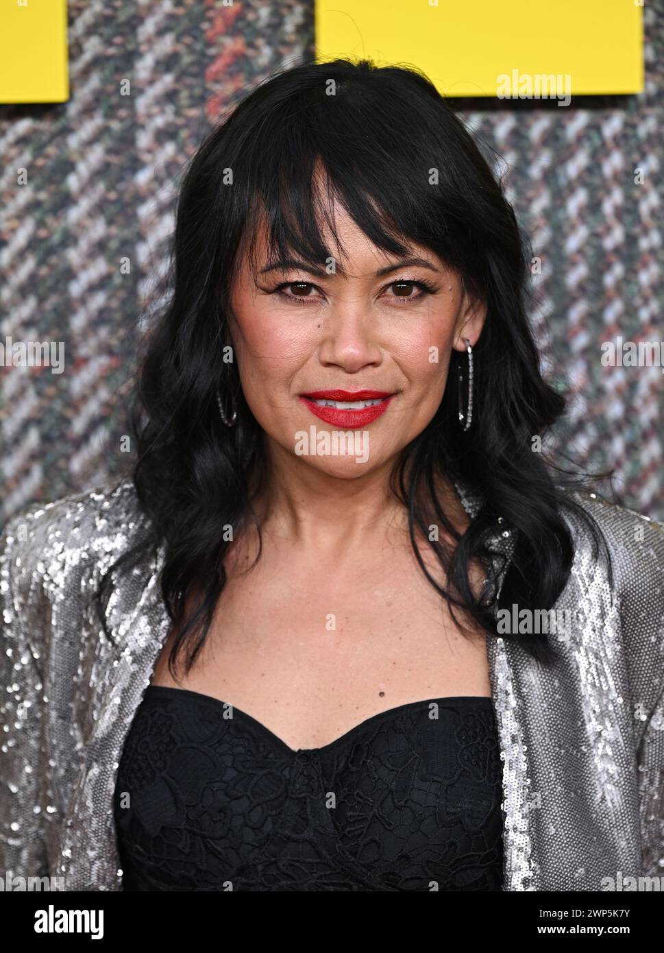London, UK. March 5th, 2024. Martha Millan arriving at The Gentlemen UK ...