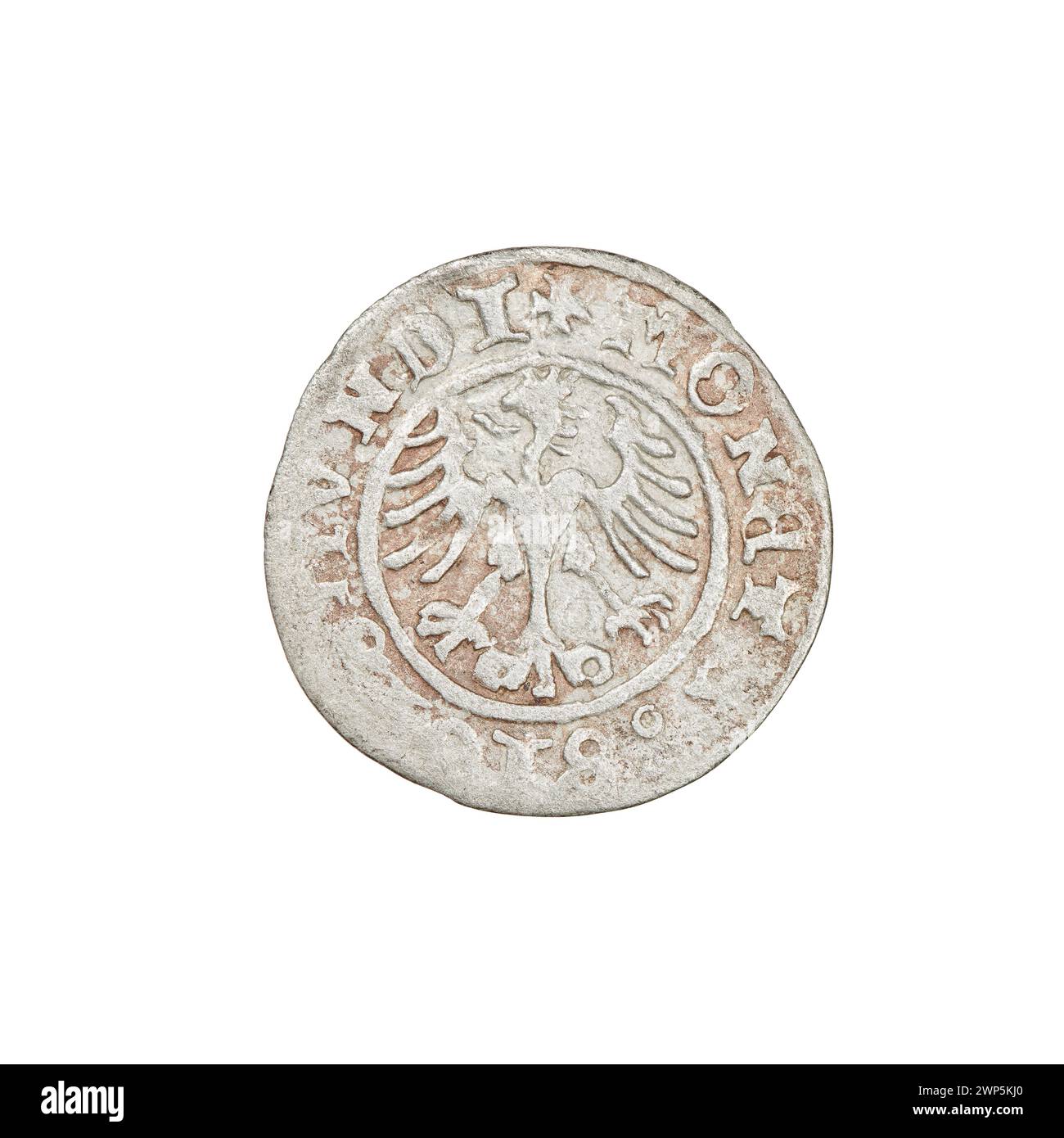 The 1511 crown penny minted under King Zygmunt I Stary illustrates ...