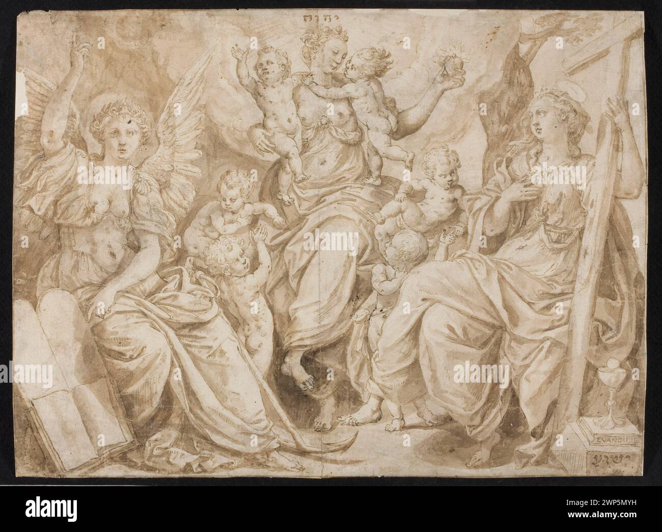 Three theological virtues faith hi-res stock photography and images - Alamy